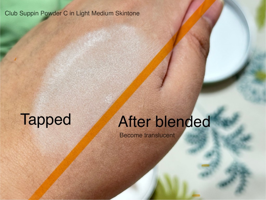 Review: Club Suppin Skincare Powder C – Face Powder You Can Put On ...